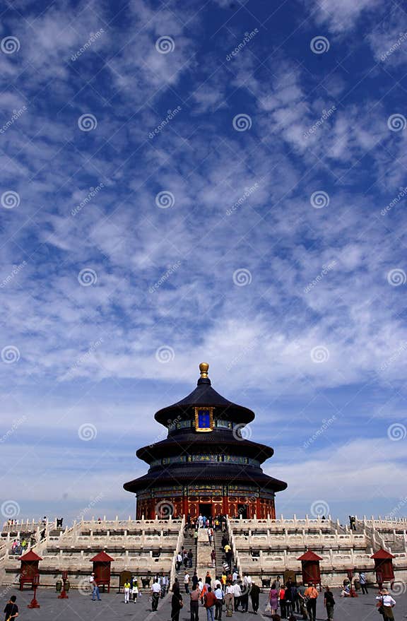 Tian Tan in Beijing stock image. Image of olympic, beijing2008 - 3302403