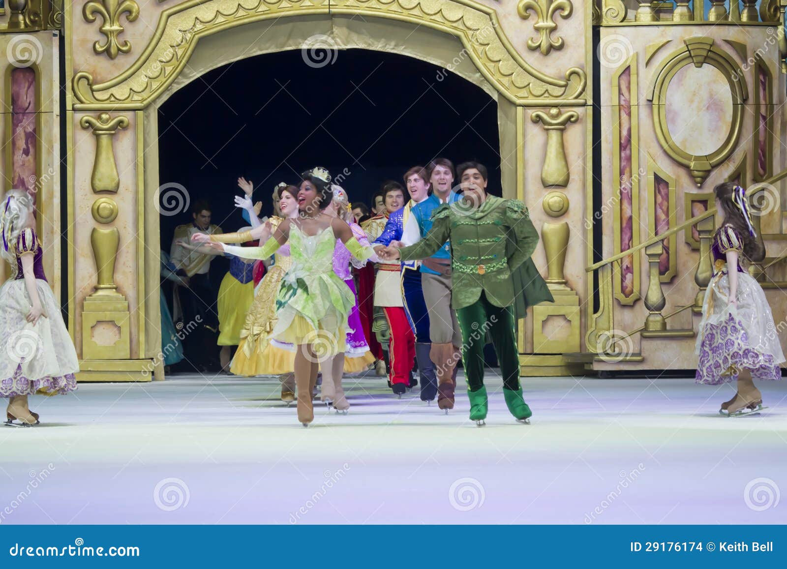 Princess Tiana In Disneyland Parade Editorial Photo | CartoonDealer.com ...