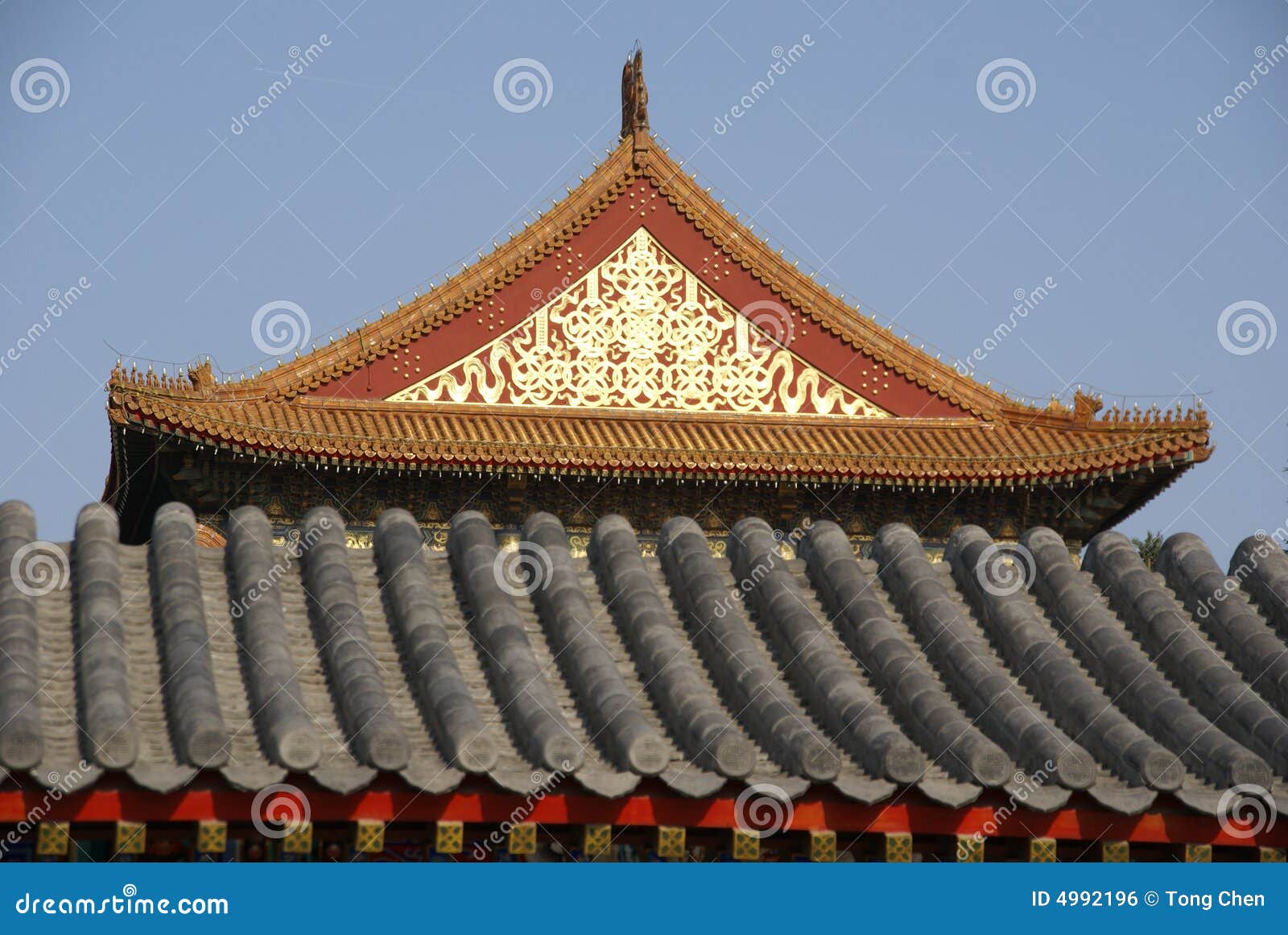 Tiananmen foto de archivo. Imagen de recorrido, rojo, ciudad - 4992196