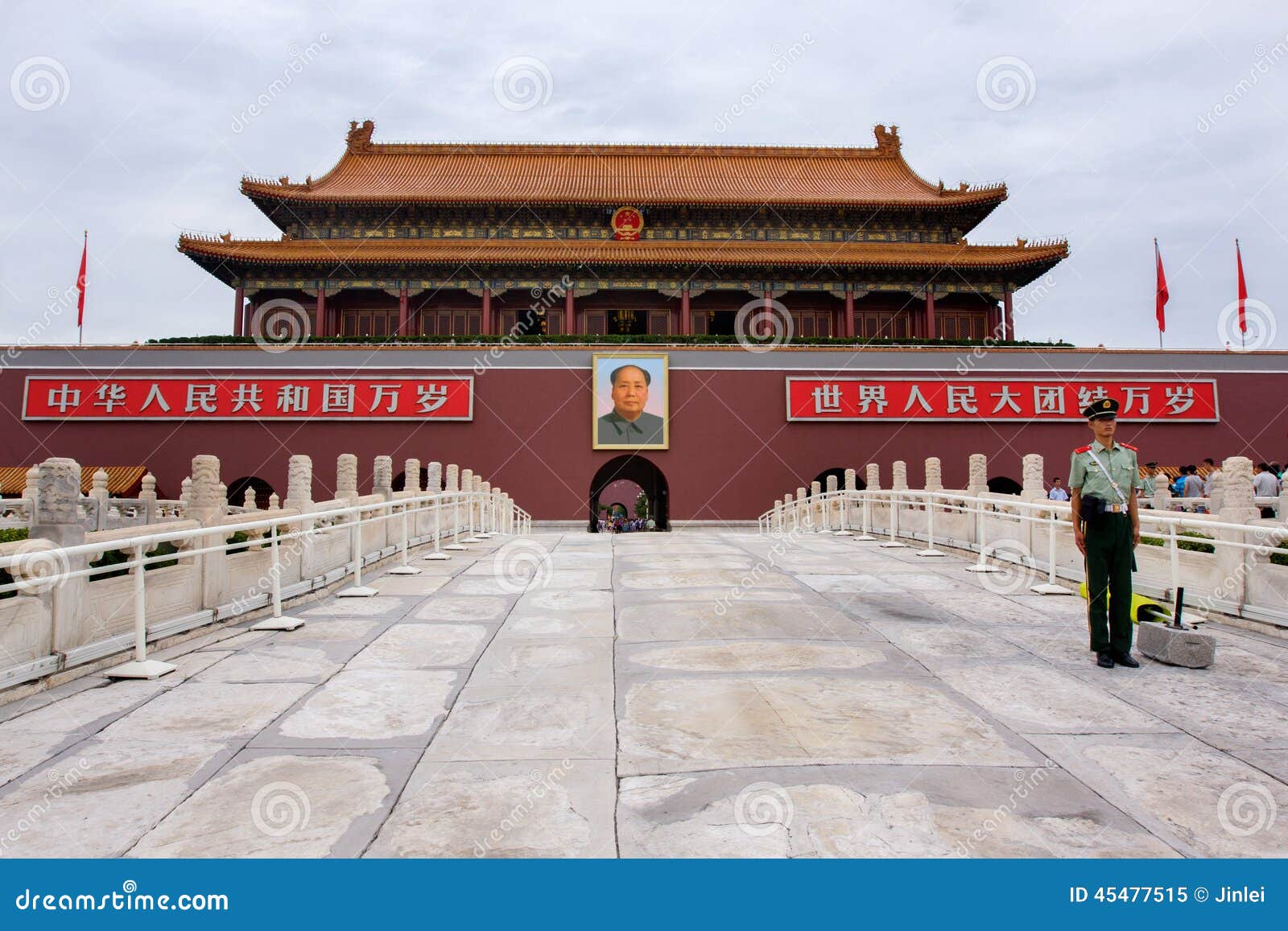 Tiananmen, Beijing, China editorial image. Image of historicbuilding ...