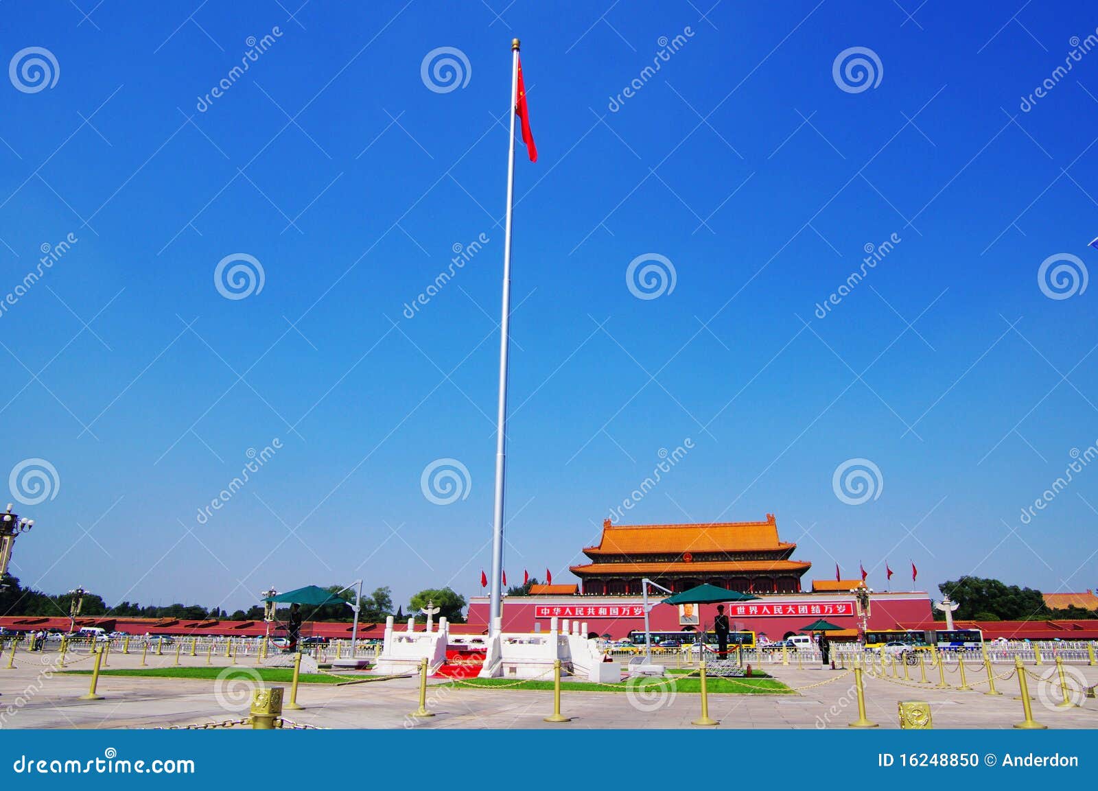 Tiananmen Gate in Beijing China Editorial Image - Image of dynasty ...