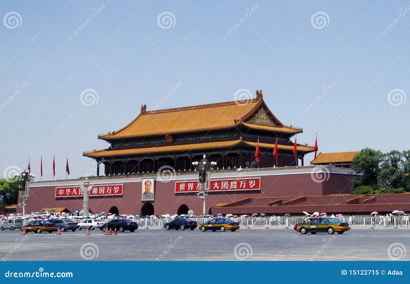 Tiananmen-Square editorial image. Image of sports, ancient - 15122715