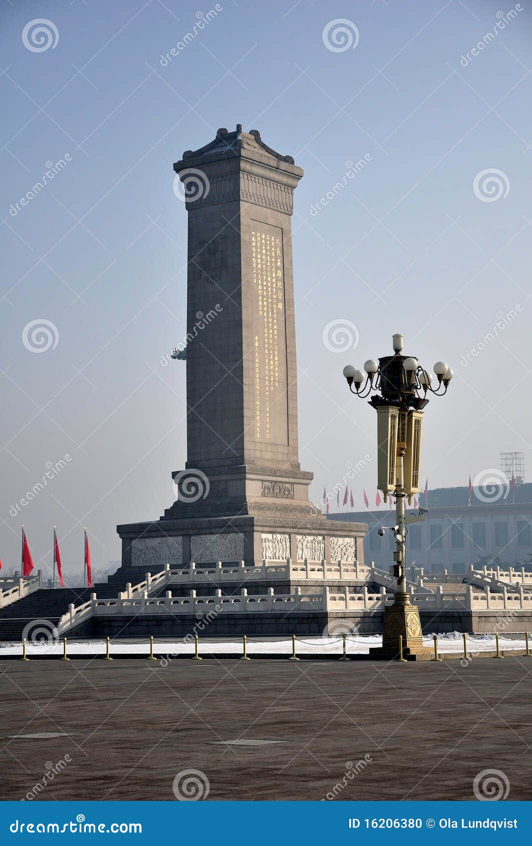 Tiananmen Square stock photo. Image of city, area, capital - 16206380