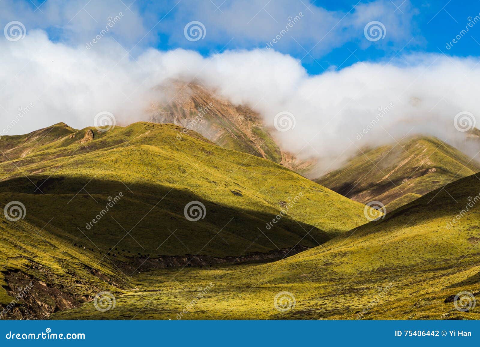 Tianshan Mountain Scenery in Xinjiang, China Stock Photo - Image of ...