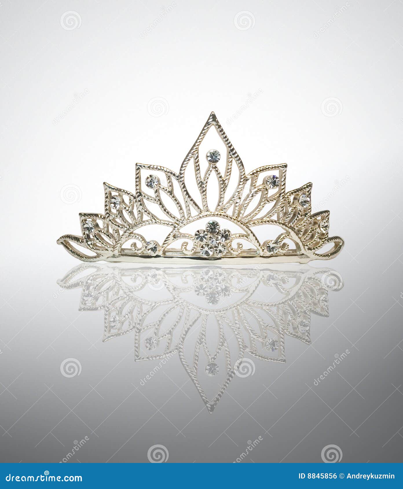 Tiara or Diadem or Crown with Reflection Stock Photo - Image of award ...