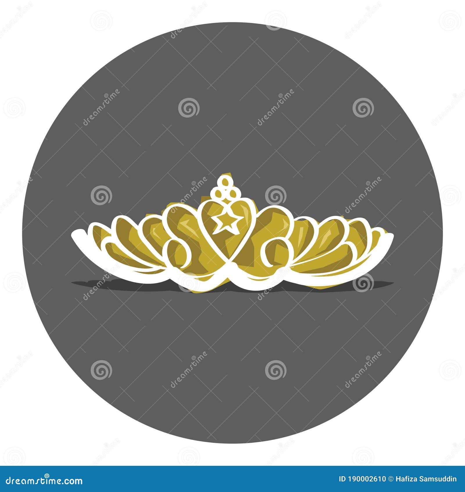 Tiara. Vector Illustration Decorative Design Stock Vector ...