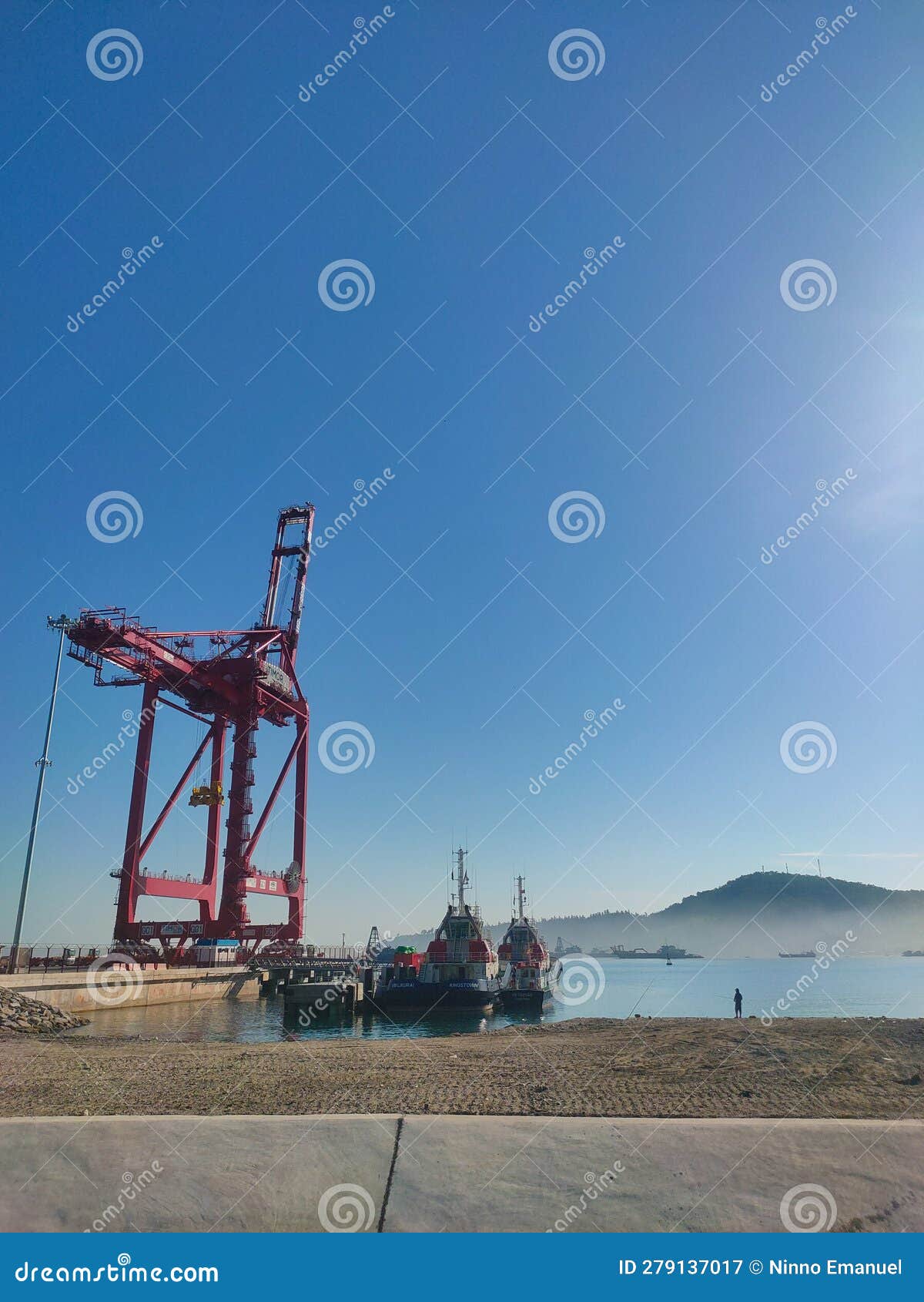 Tibar Port & X28;Timor Port& X29; - Timor Leste Stock Image - Image of ...