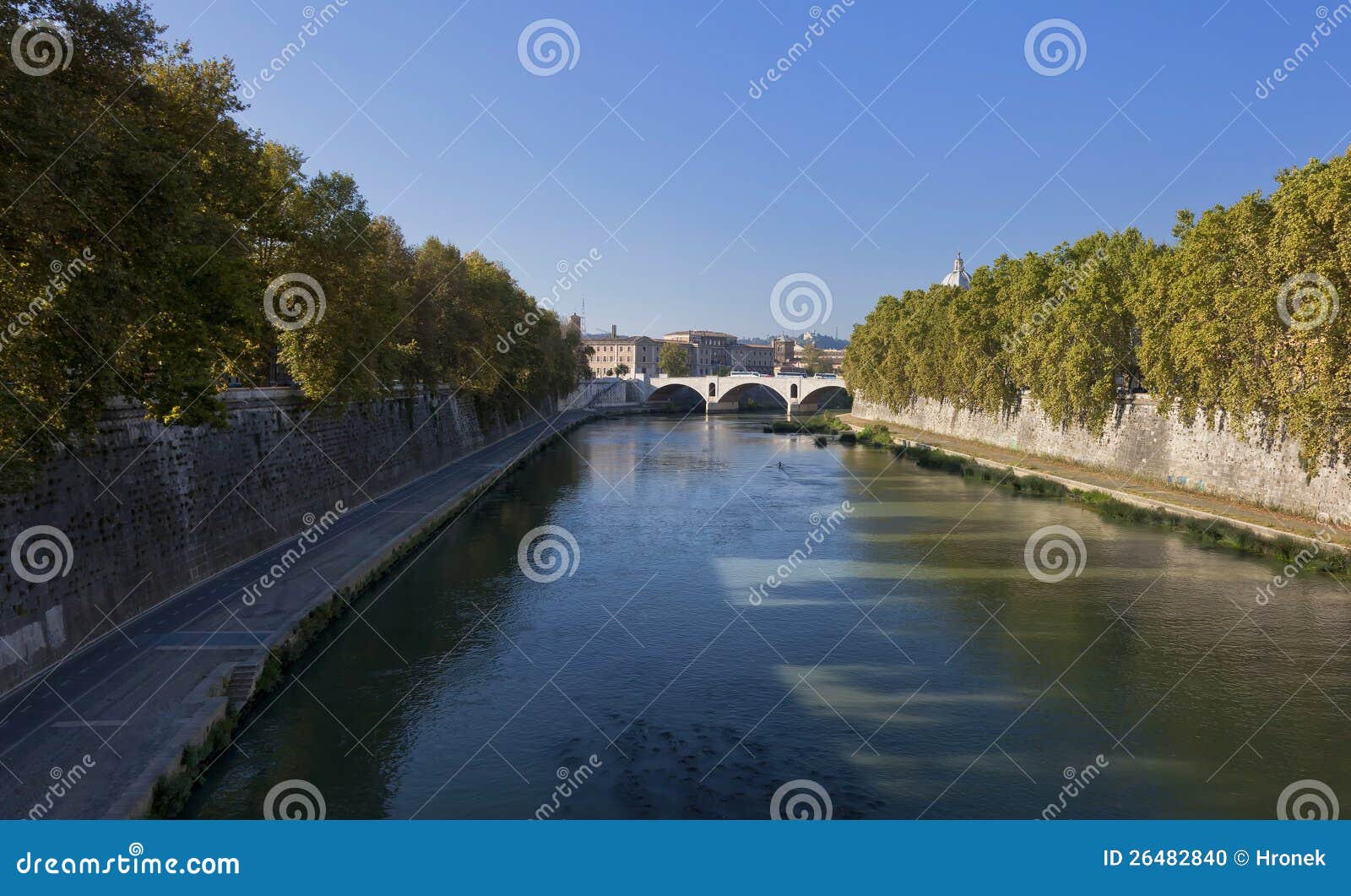 Tiber river stock photo. Image of history, outdoor, historic - 26482840