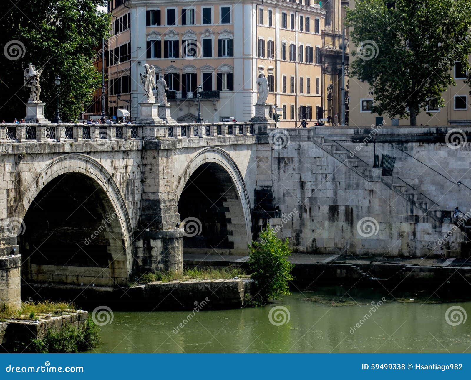 Tiber River editorial stock photo. Image of tiber, color - 59499338