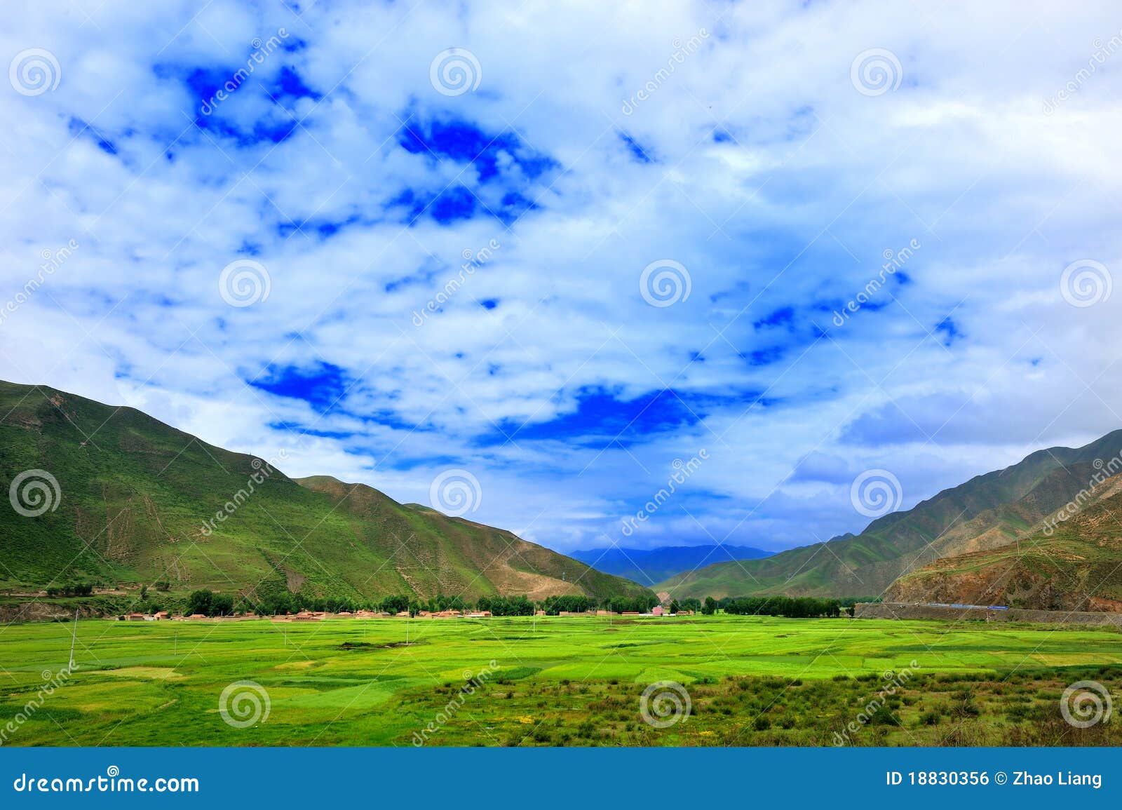 Tibet GanNan s Mountain stock photo. Image of bleak, plain - 18830356