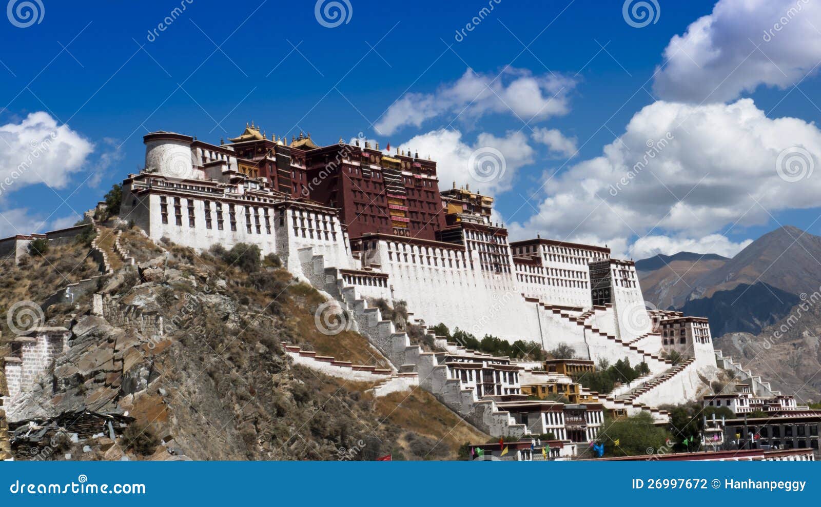 Tibet landmark stock photo. Image of capital, famous - 26997672