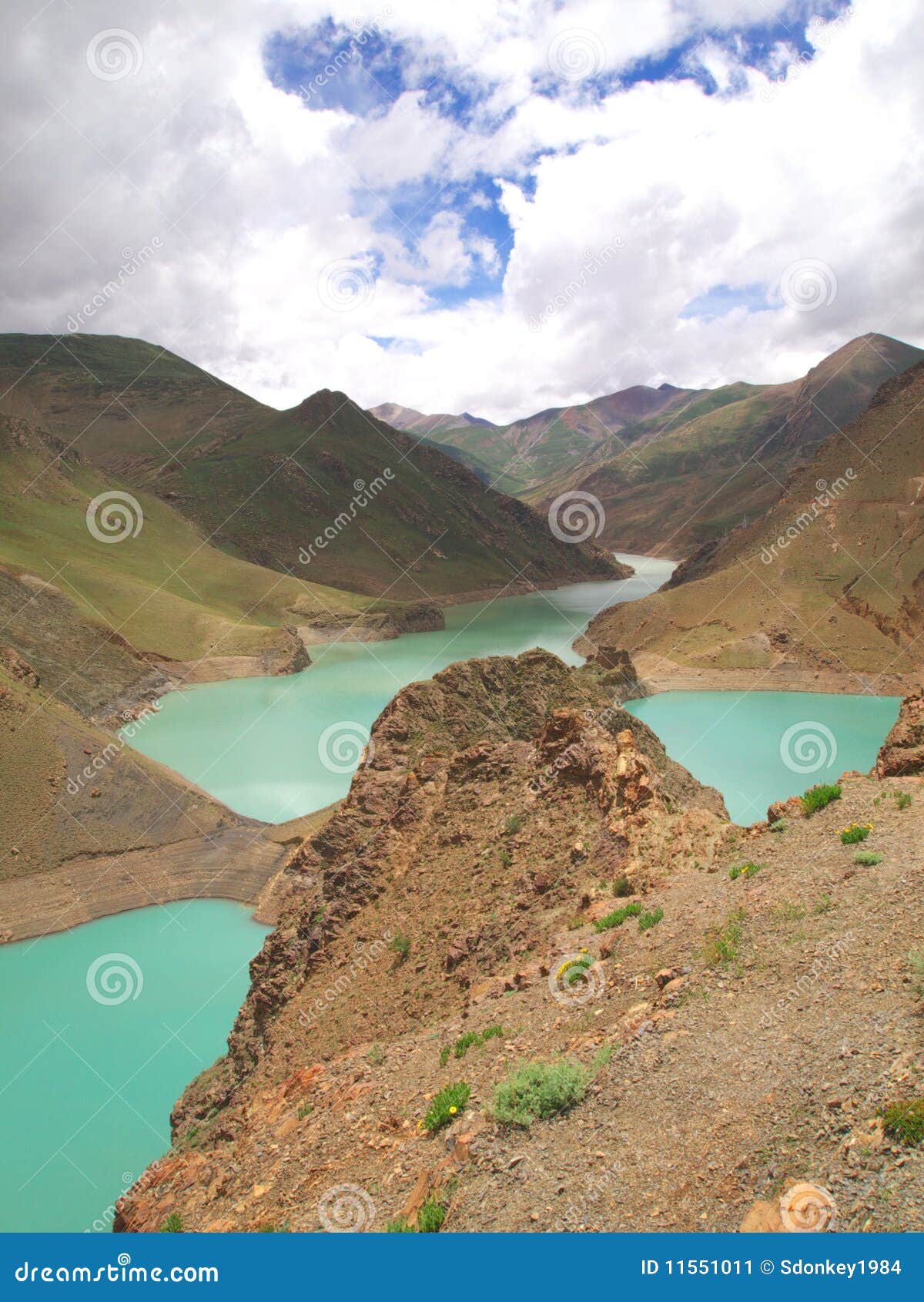 Tibet landscape stock image. Image of little, landscape - 11551011
