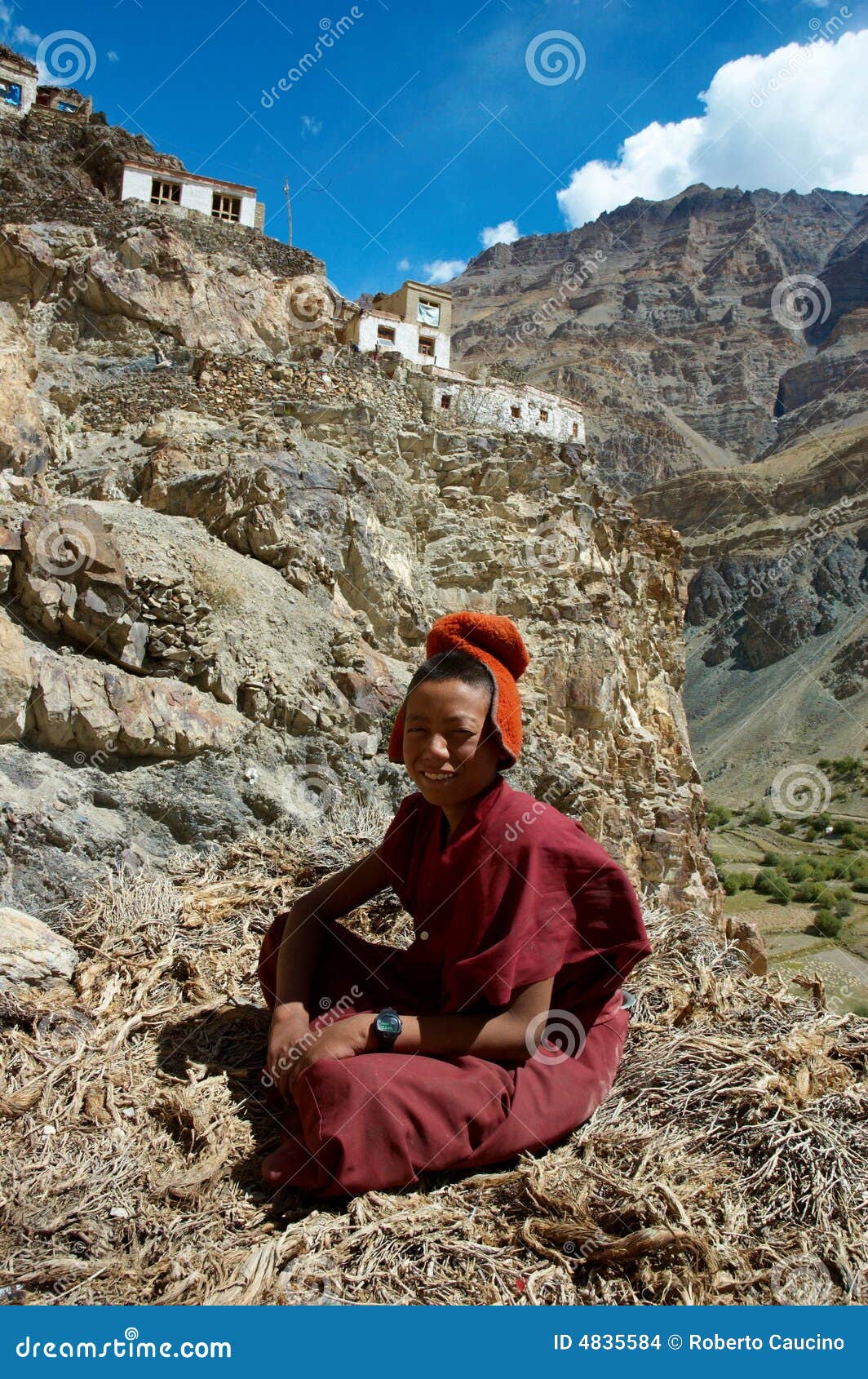 Tibet Monk editorial stock image. Image of buddhist, monks - 4835584