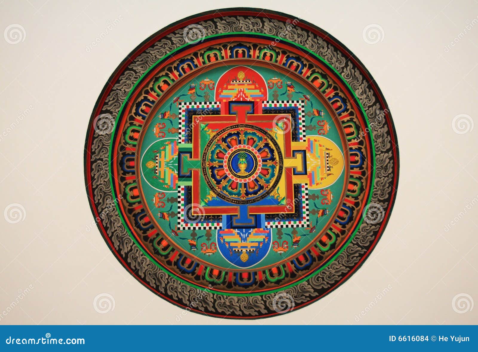 Tibet pattern stock photo. Image of religious, yunnan - 6616084