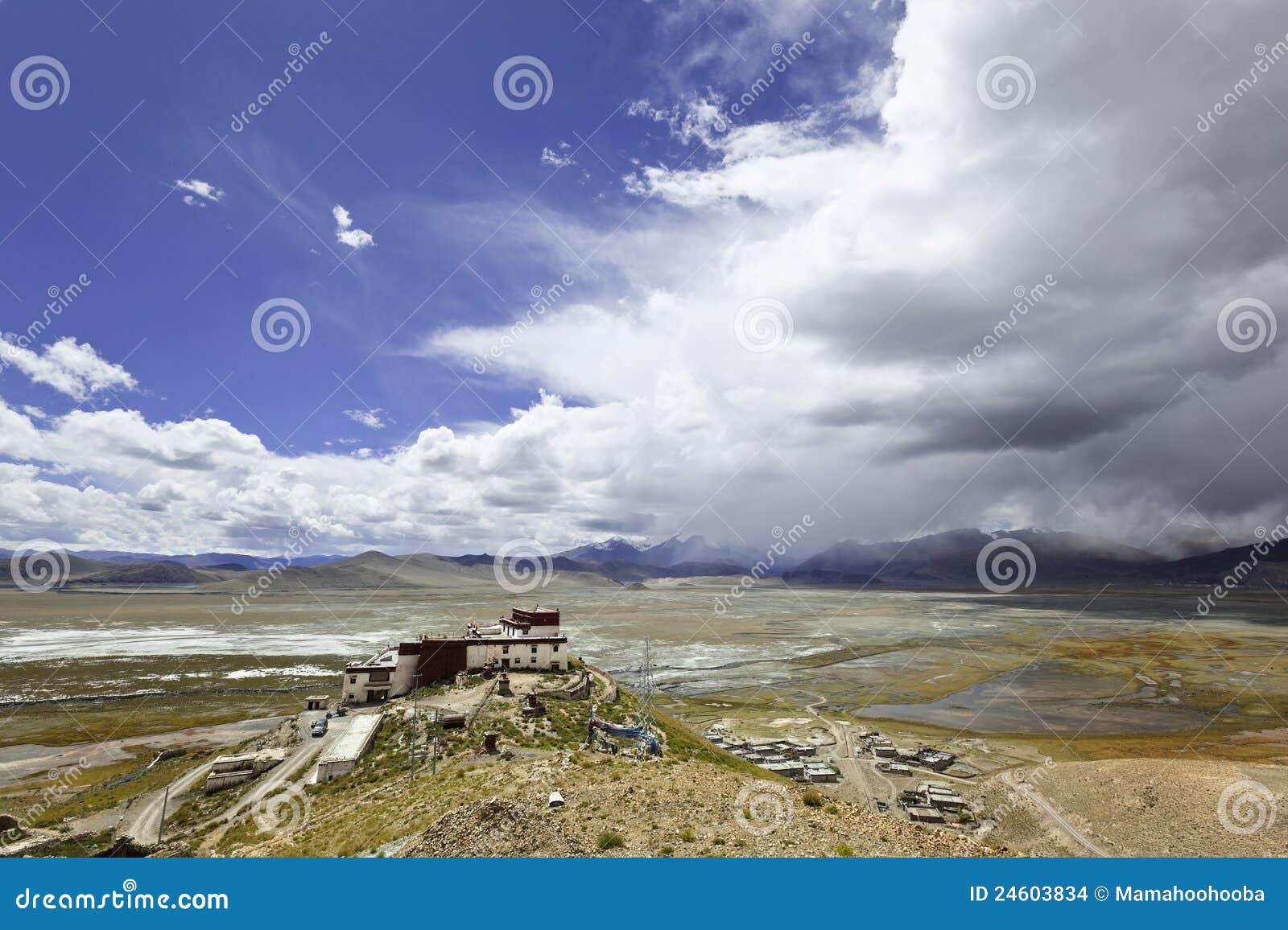 Tibet: samding monastery stock photo. Image of architecture - 24603834