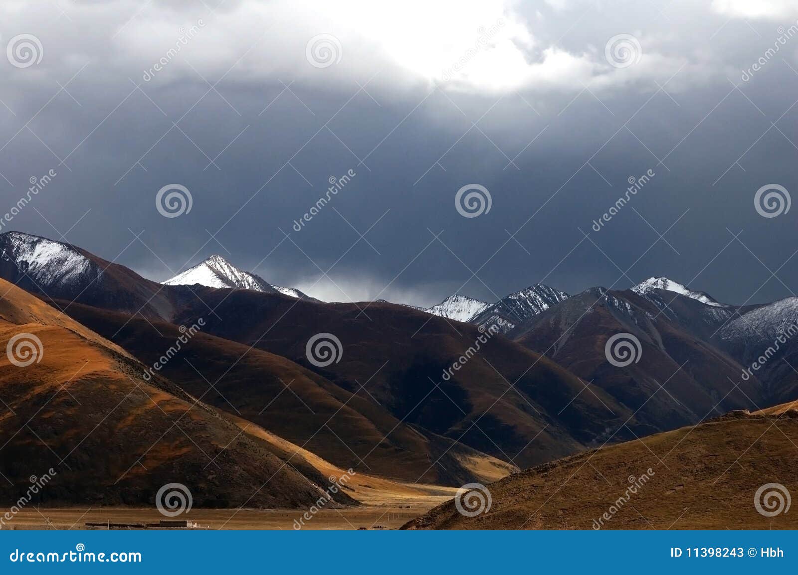 Tibet snow moutain stock image. Image of moutain, explore - 11398243