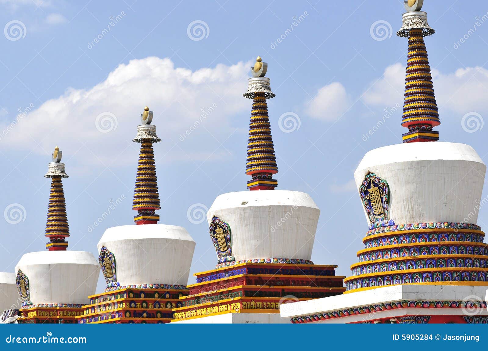 Tibet stupa stock photo. Image of chinese, temple, traditional - 5905284