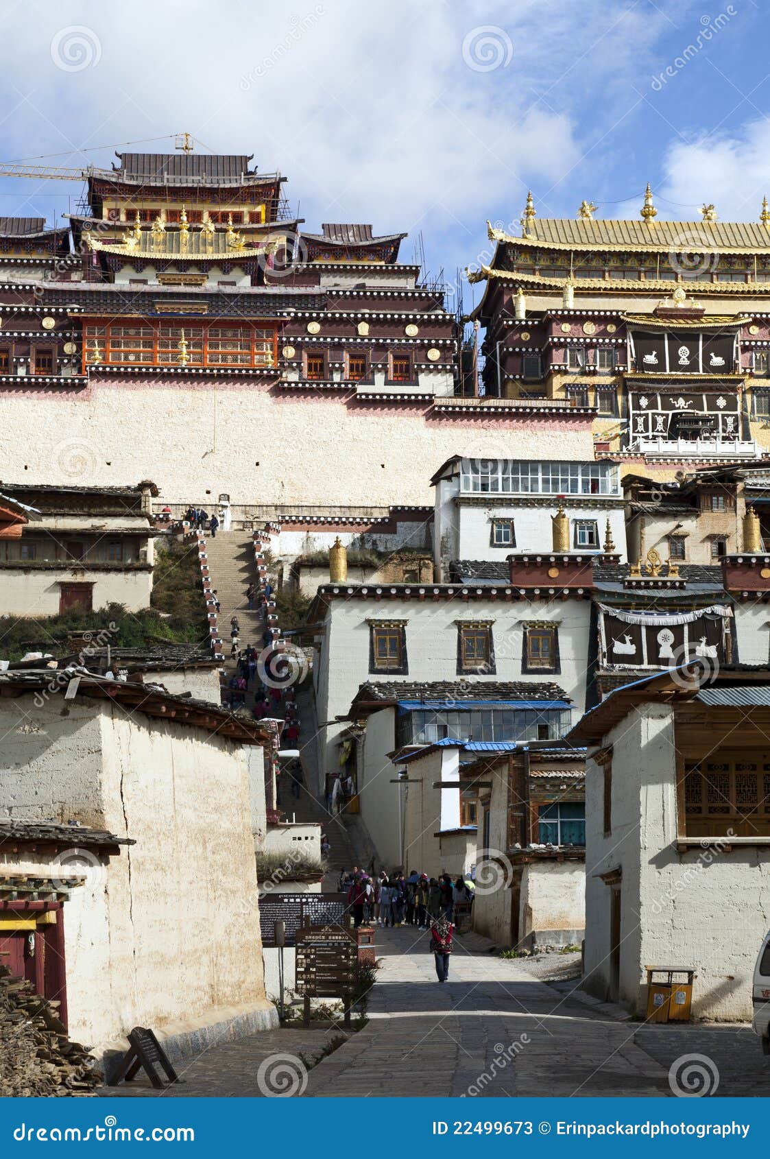 Tibetan Buddhist Monastery editorial stock photo. Image of buddhist ...