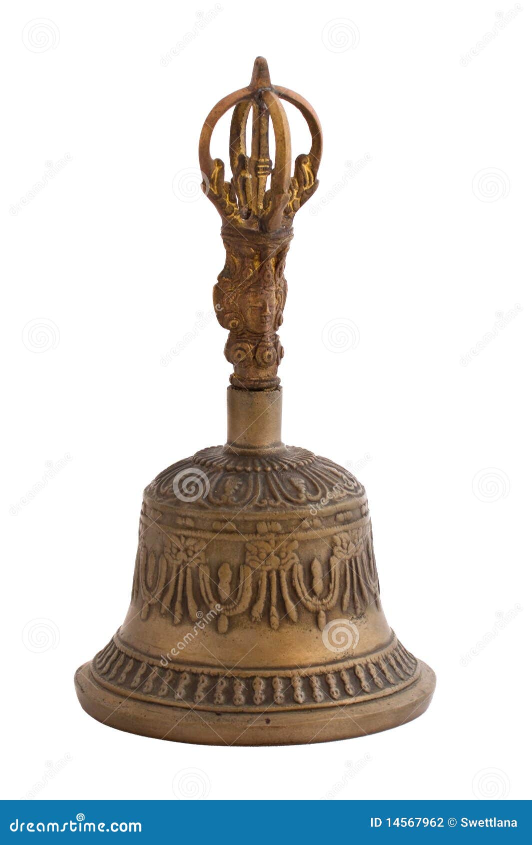 Tibetan Dorje Bell stock photo. Image of object, culture - 14567962