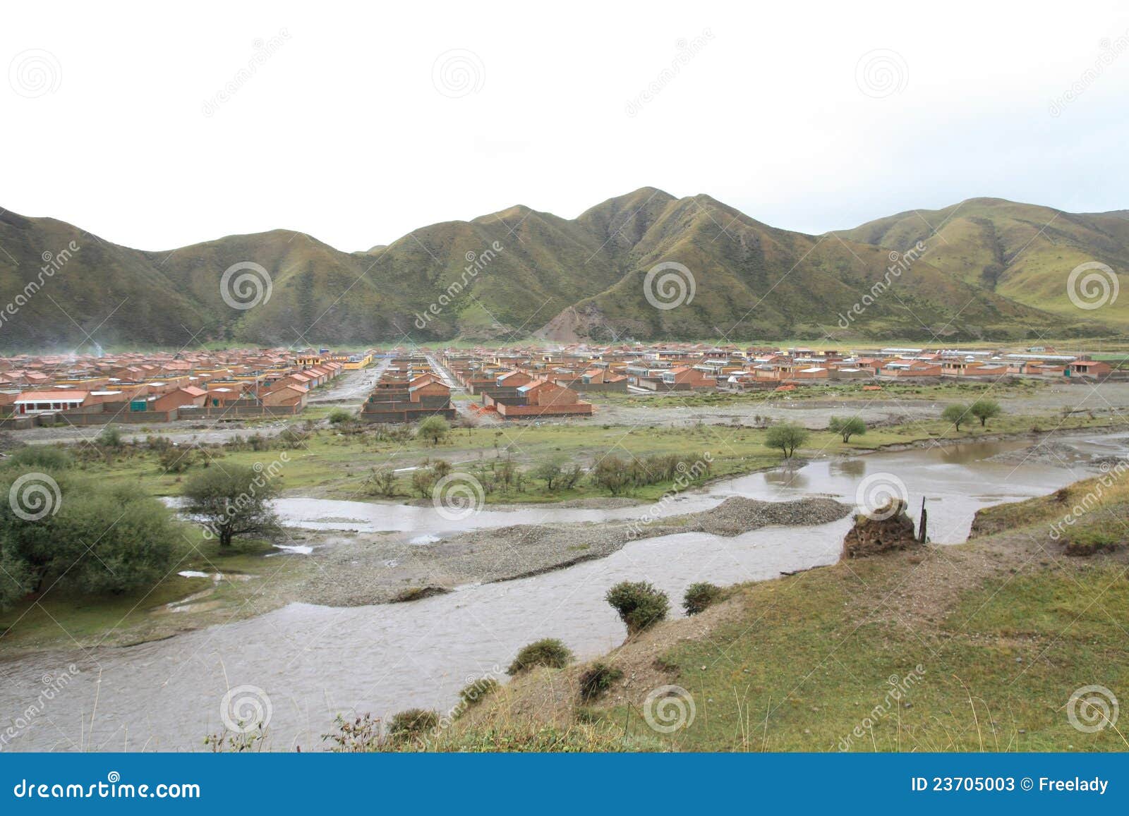 Tibetan Grassland of China stock image. Image of grassland - 23705003