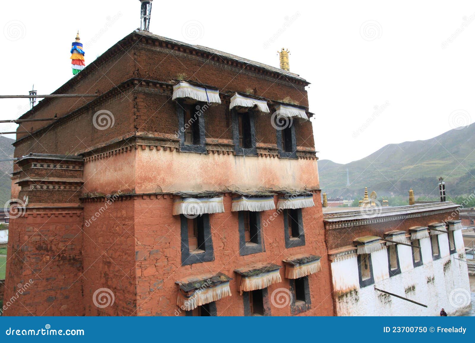 Tibetan Labrang Temple in China Stock Photo - Image of tibet, ancient ...