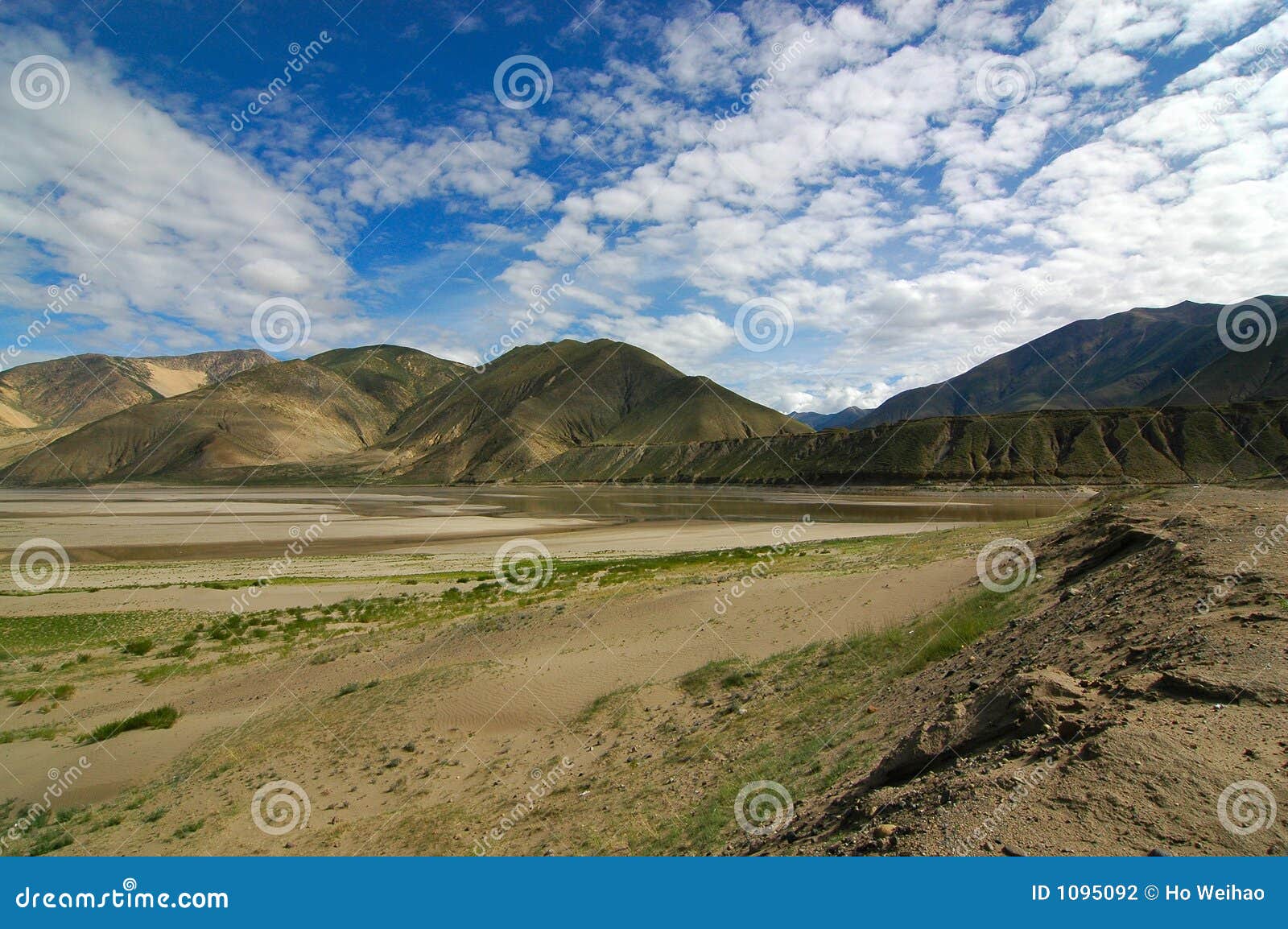 Tibetan Landscape stock photo. Image of china, mountain - 1095092
