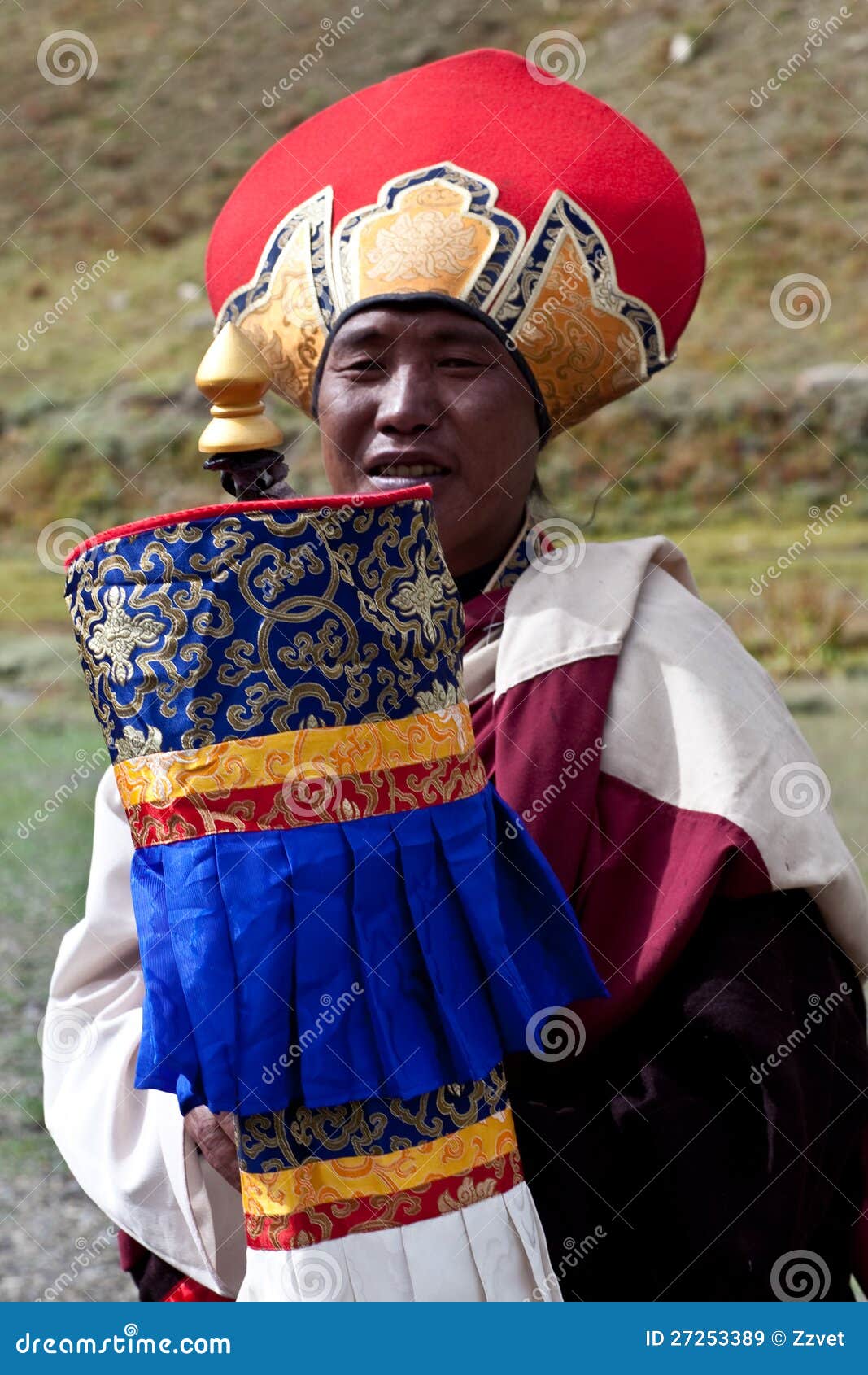 Tibetan monk editorial stock image. Image of asiatic - 27253389