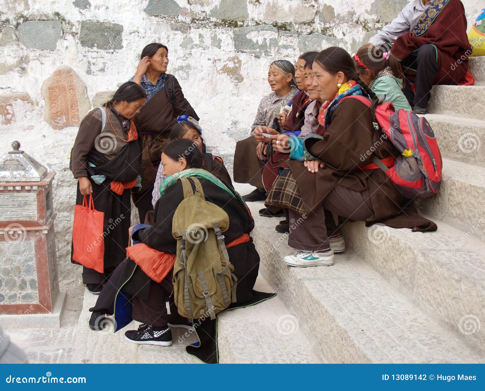 Tibetan people in Lhasa editorial photography. Image of people - 13089142