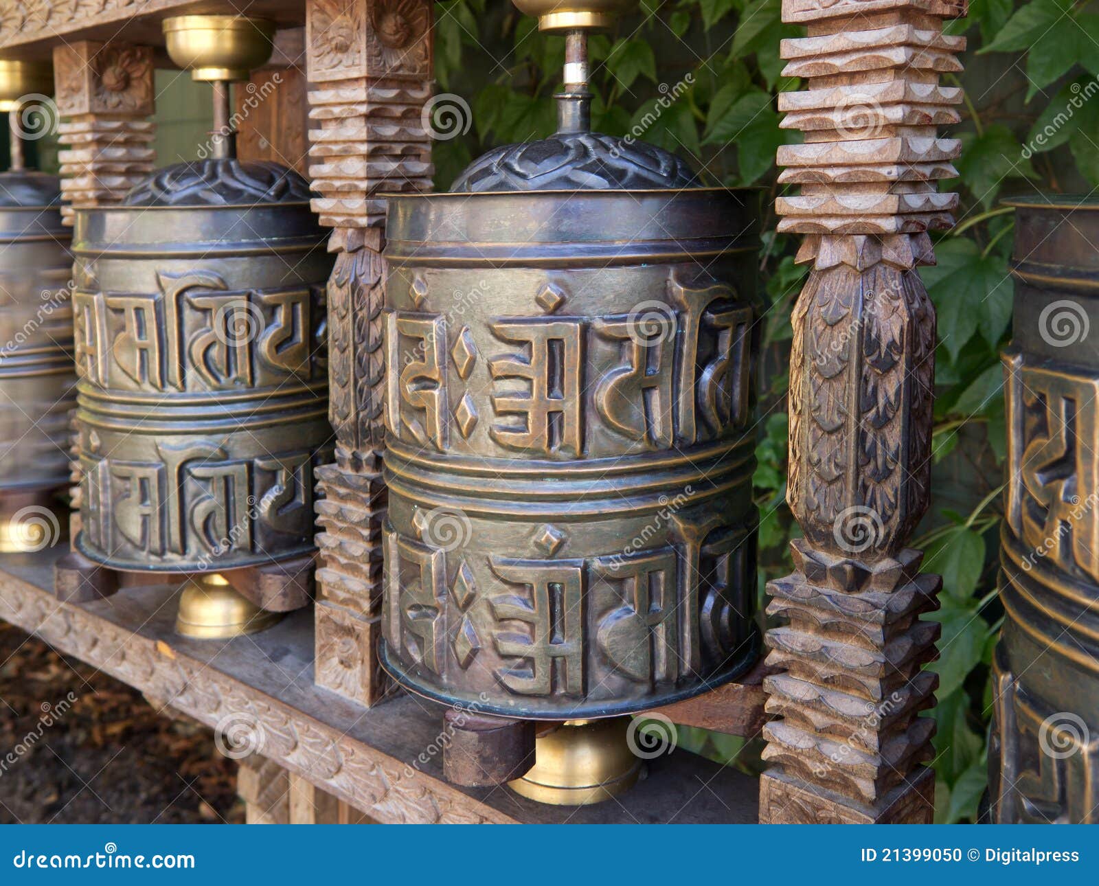 Tibetan Prayer Wheel Stock Photography | CartoonDealer.com #21399050