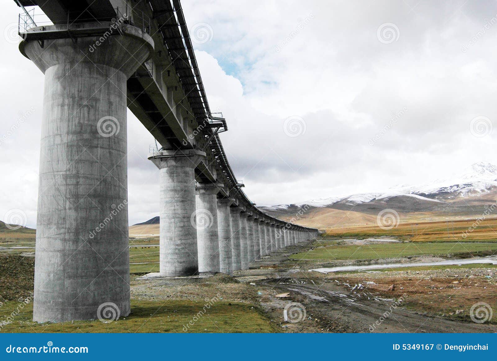 The Tibetan railways stock image. Image of file, tibet - 5349167