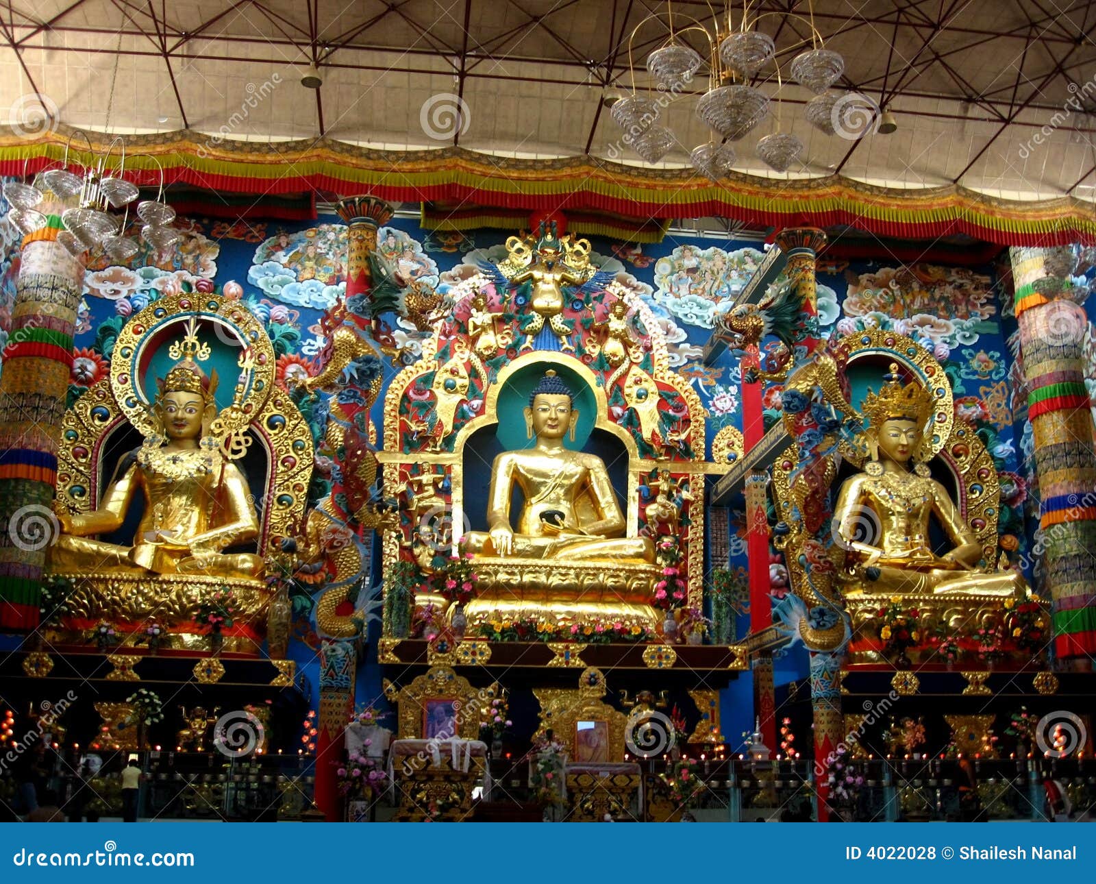 Tibetan saint shrines stock photo. Image of saint, decorated - 4022028