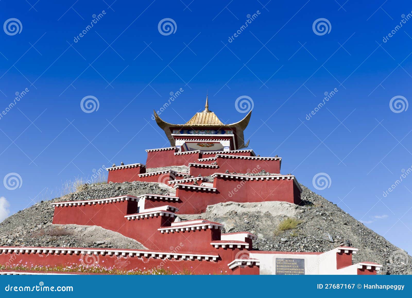 Tibetan Shrine stock image. Image of architecture, temple - 27687167