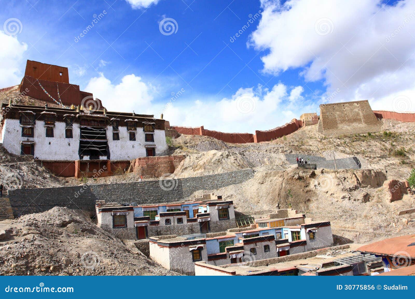 Tibetan temple stock photo. Image of heritage, architecture - 30775856