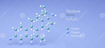 Tibolone Molecule, Molecular Structures, Livial, 3d Model, Structural ...