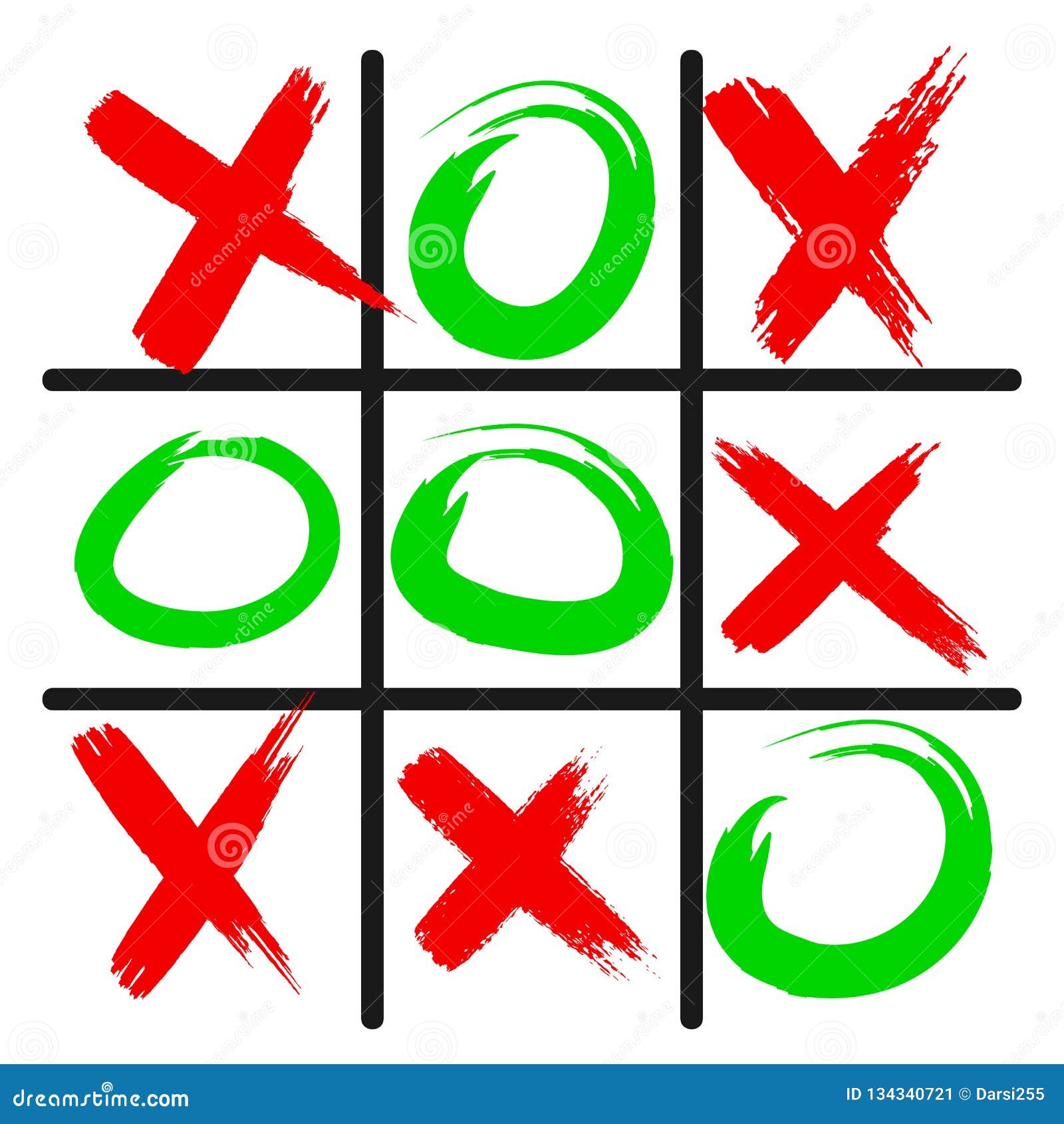 Tic Tac Toe Game Icon, Isolated on White Background, Vector ... Tic Tac Toe Game Icon, Isolated on White Background, Vector ...