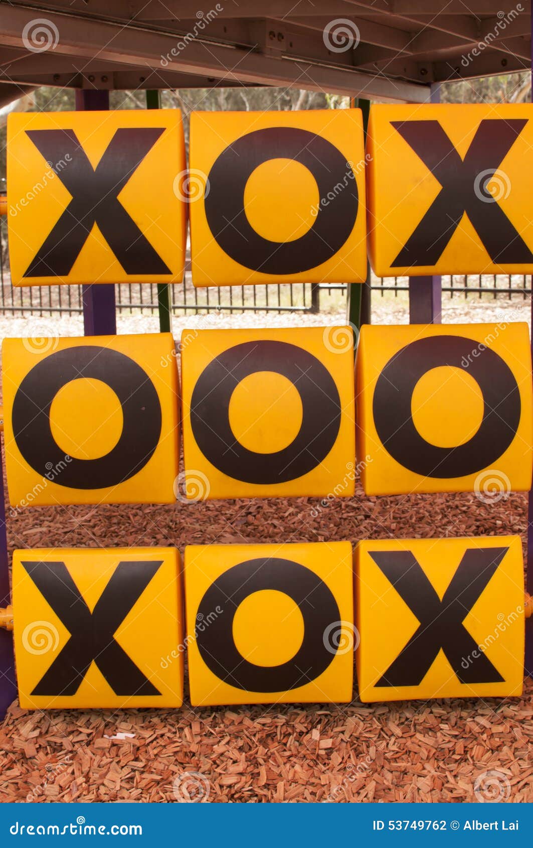 Tic-tac-toe stock photo. Image of circle, playground - 53749762