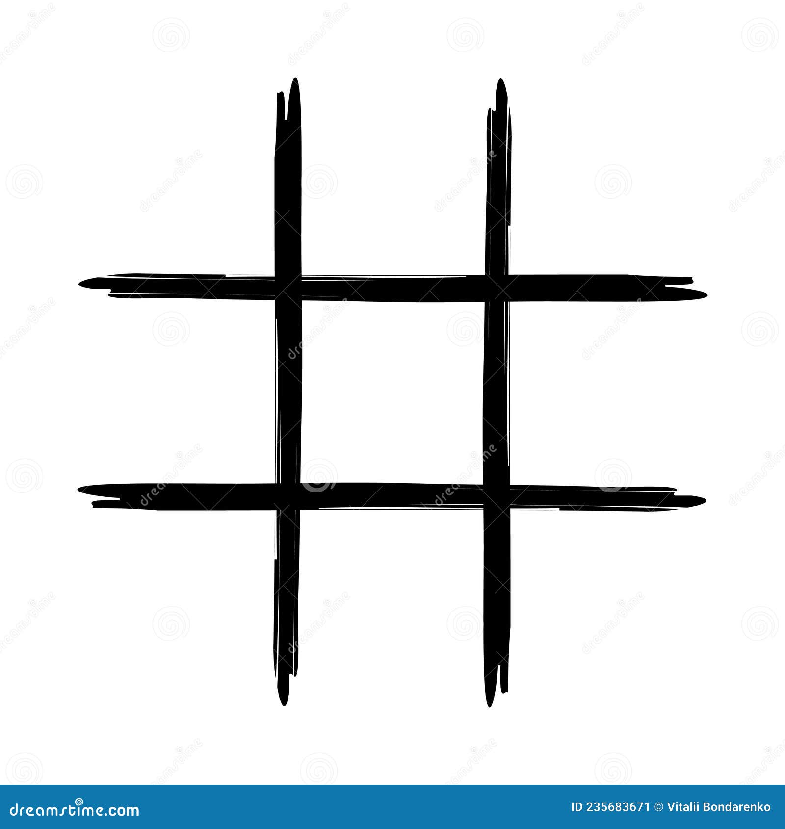 Tic Tac Toe Variations Table. Mini Game. Vector Illustration. Stock ...