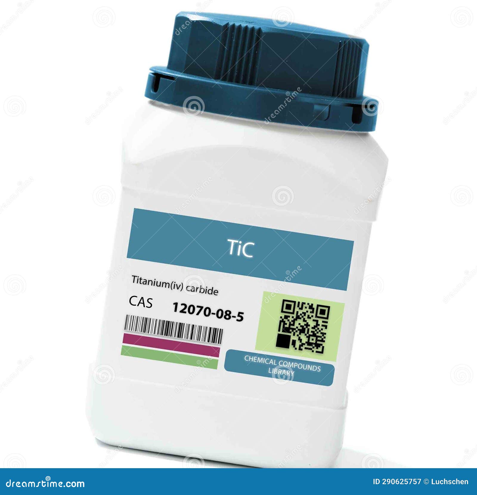 TiC - Titanium Carbide stock image. Image of number - 290625757