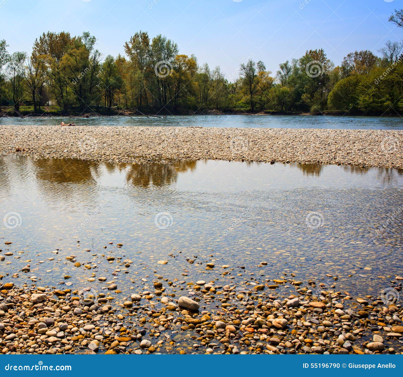 Ticino River stock photo. Image of river, ponte, ticino - 55196790