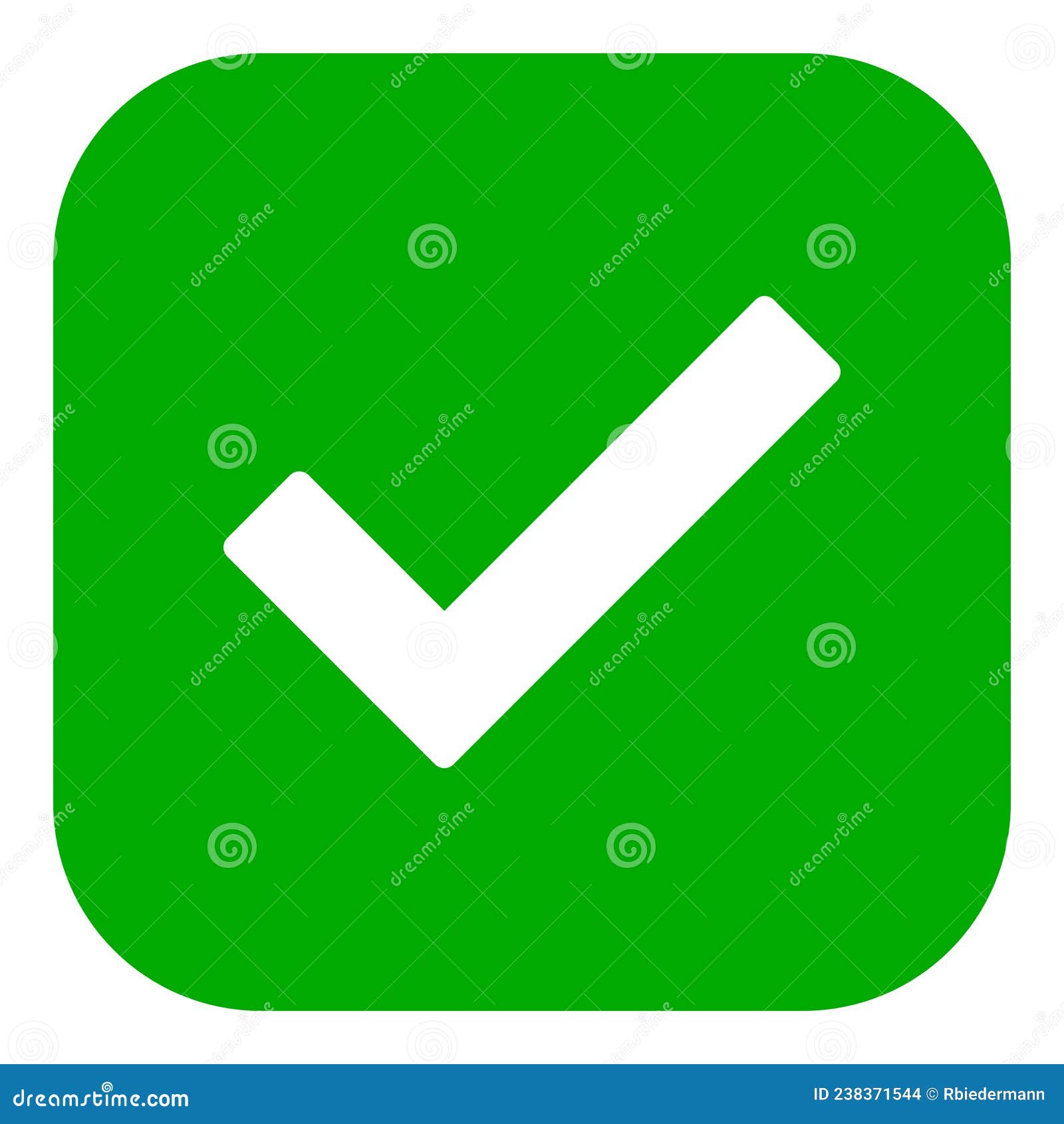 Tick and app icon stock vector. Illustration of okay - 238371544