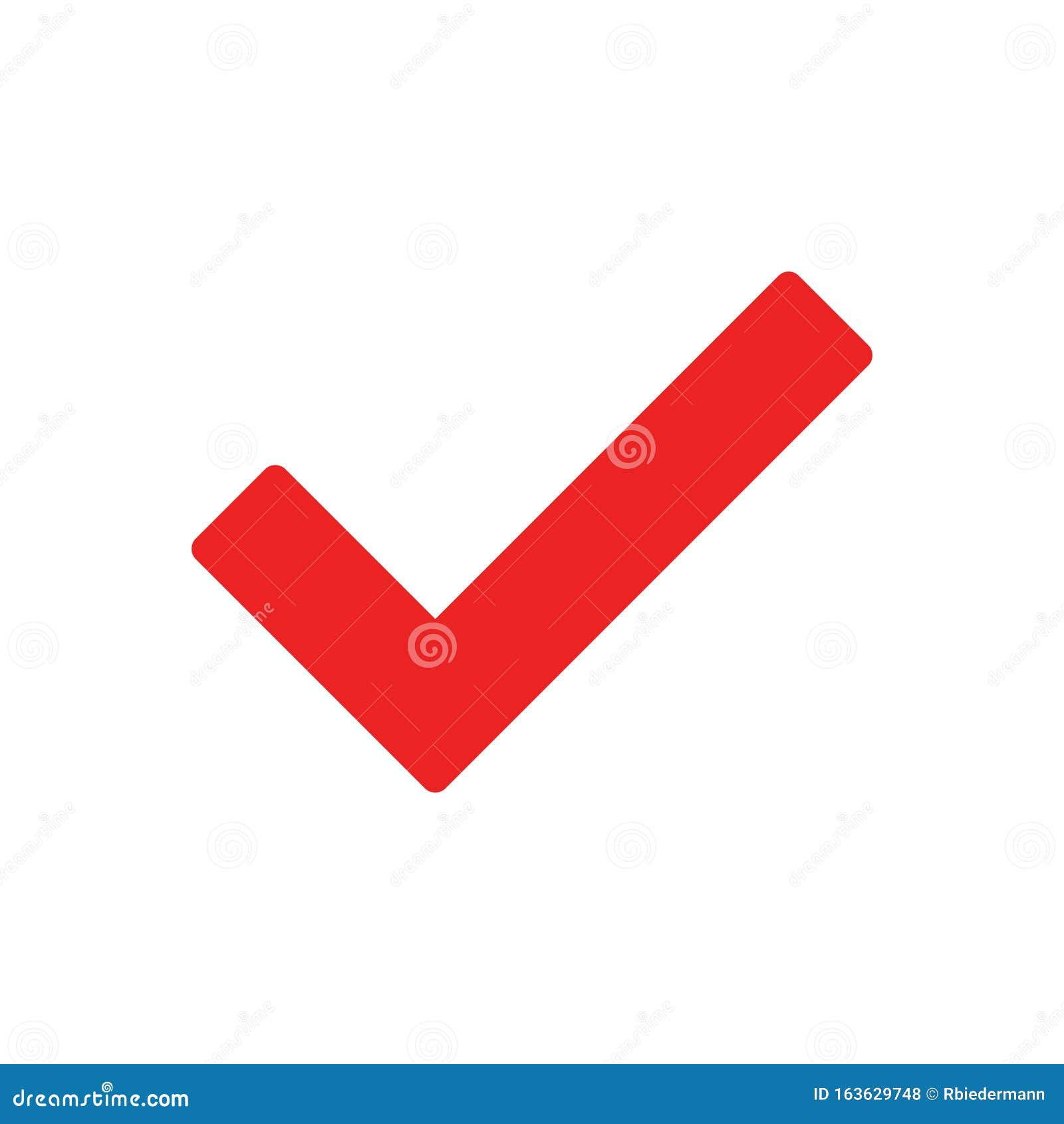 Tick and Background As Vector Illustration Stock Vector - Illustration ...