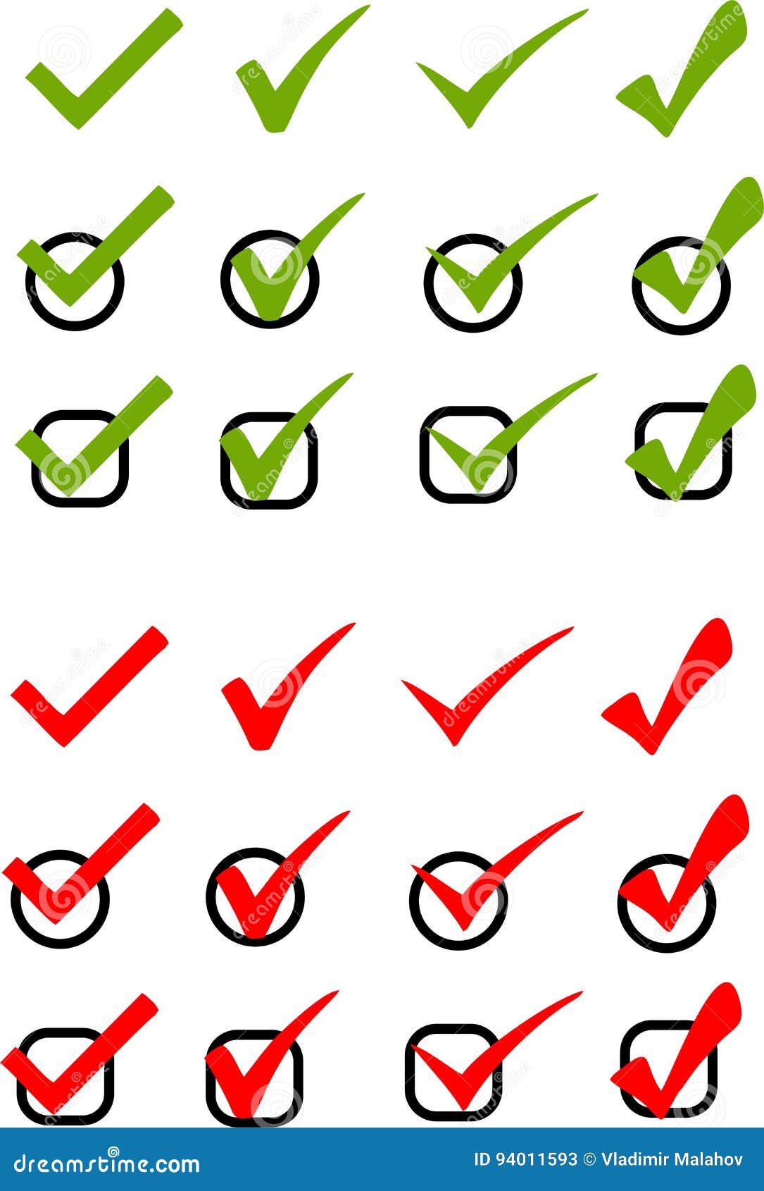 Tick stock vector. Illustration of vector, isolated, filter - 94011593