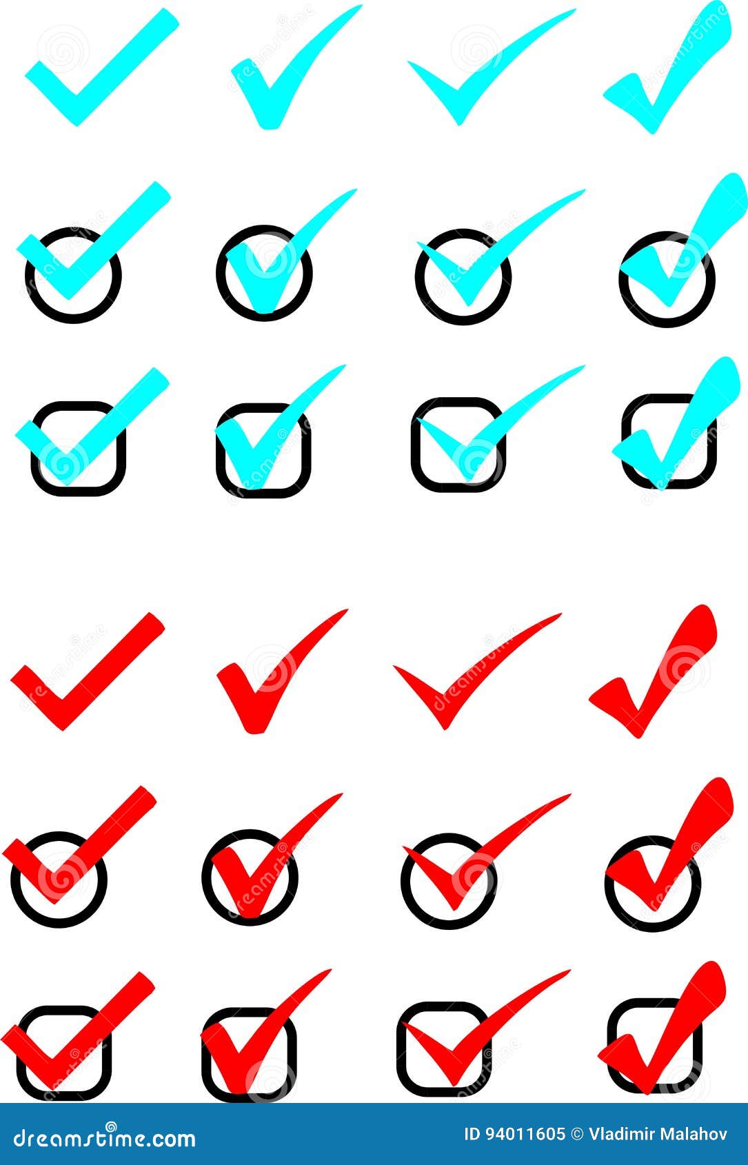 Tick stock vector. Illustration of question, interviewing - 94011605