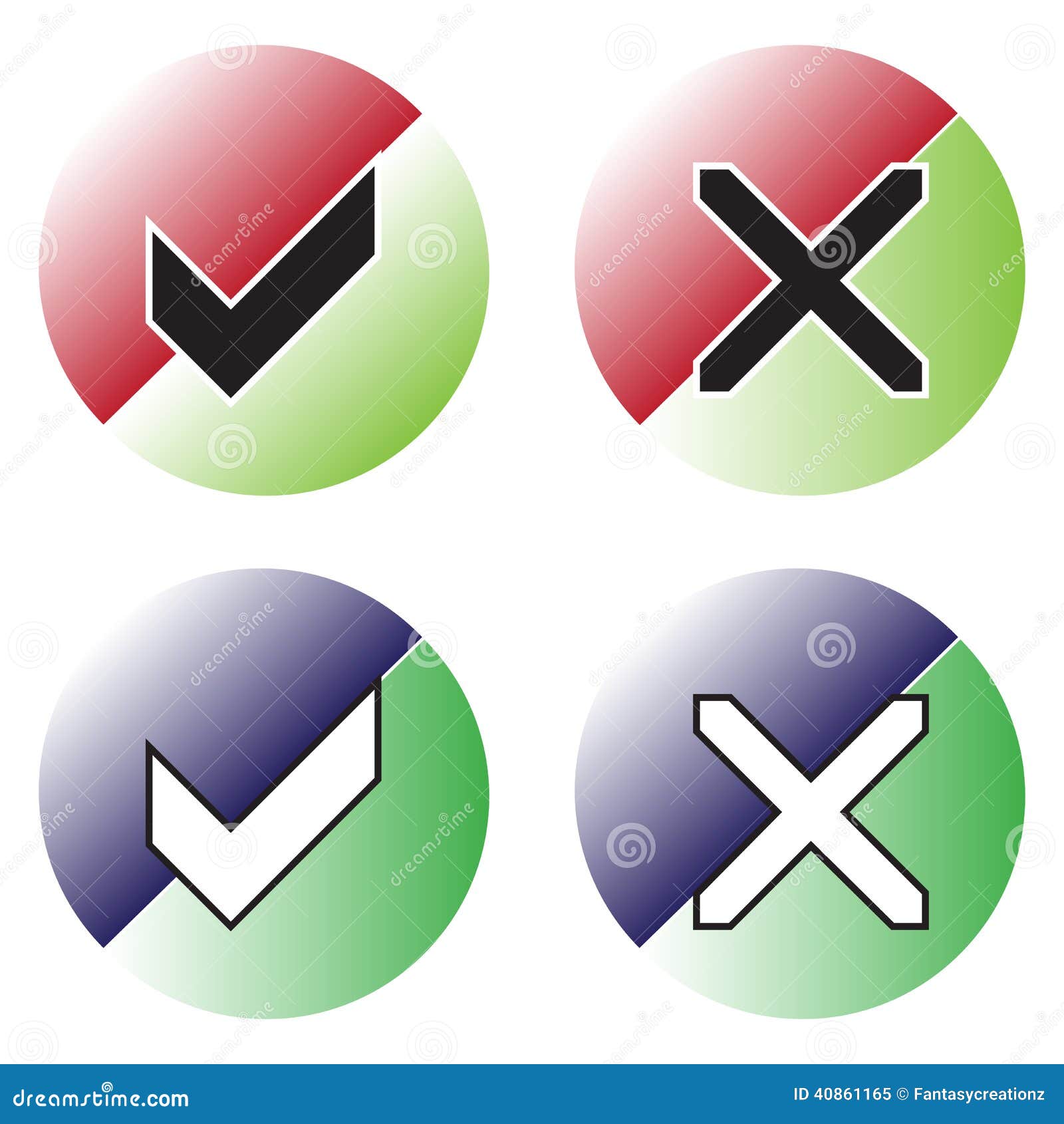 Cross Buttons Royalty-Free Stock Image | CartoonDealer.com #3584566