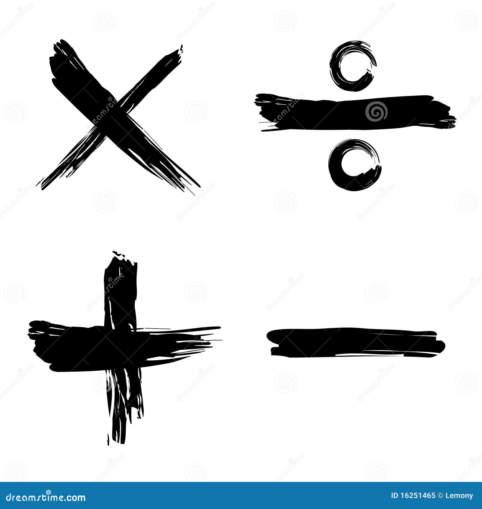 Positive And Negative Correlation Graph Vector Illustration ...