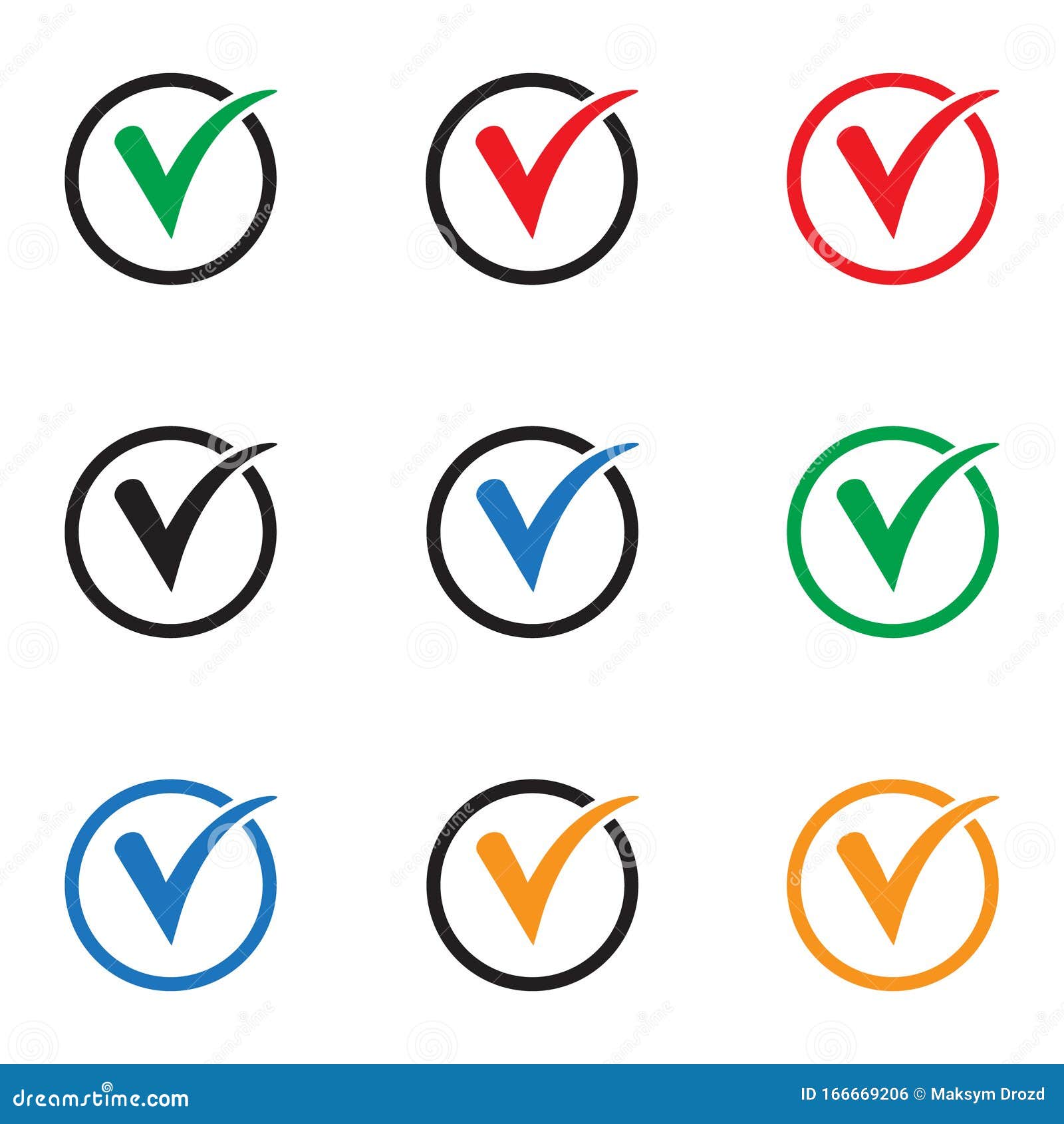 Verify Symbol Stock Photography | CartoonDealer.com #135163730