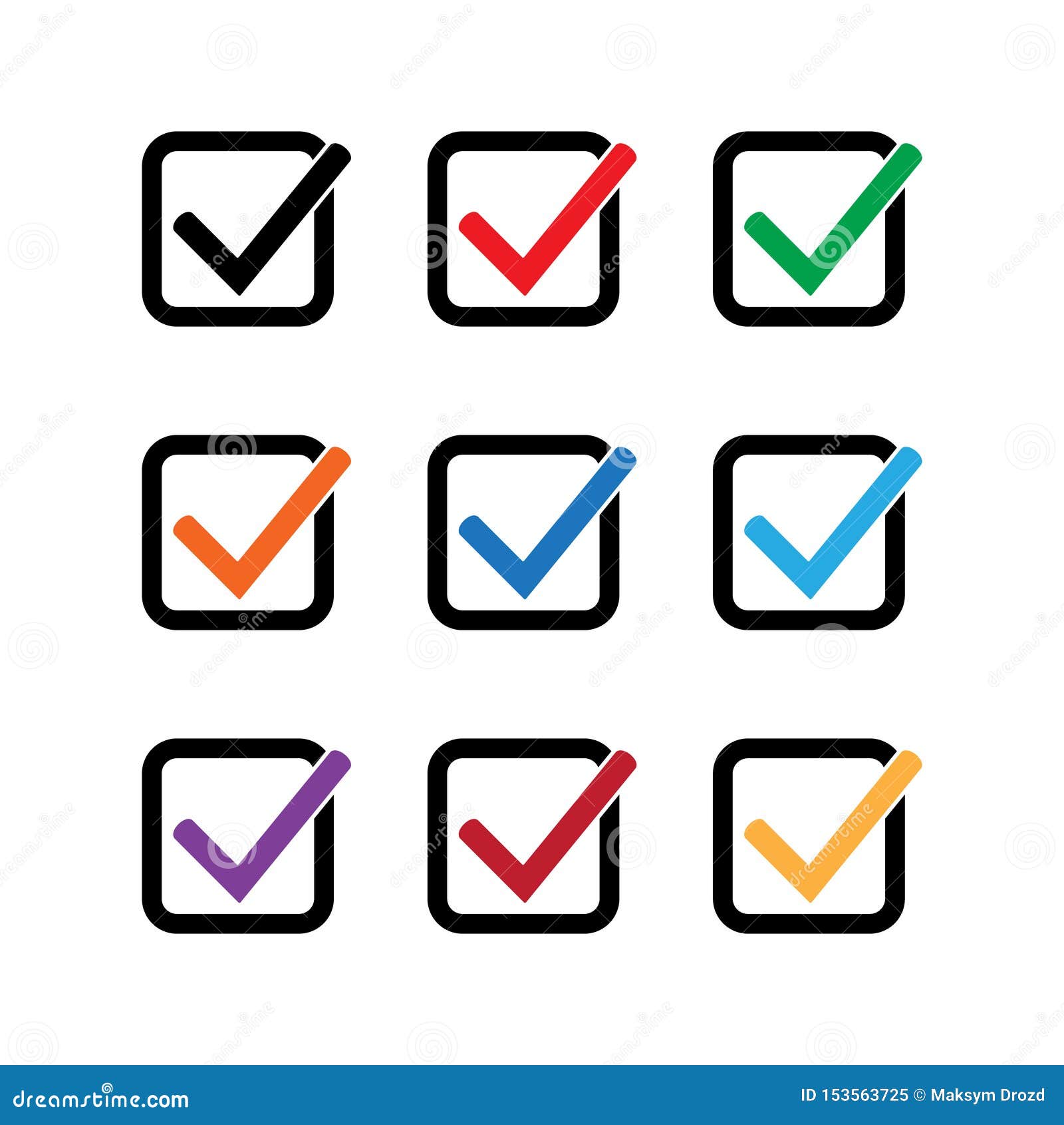 Tick Icon Vector Symbol, Checkmark Isolated On White Background ... Tick Icon Vector Symbol, Checkmark Isolated On White Background ...
