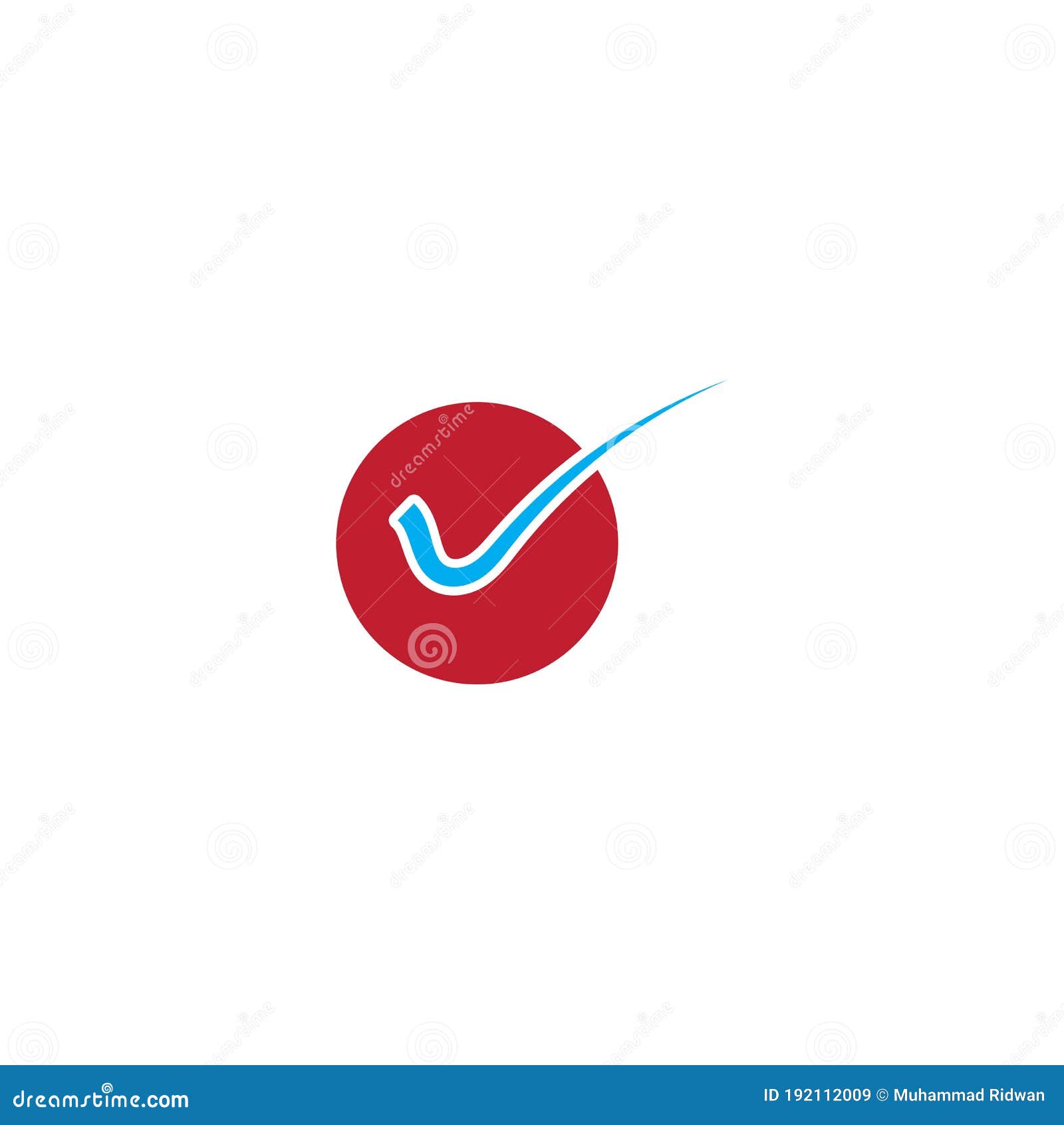 TICK LOGO stock vector. Illustration of right, logo - 192112009