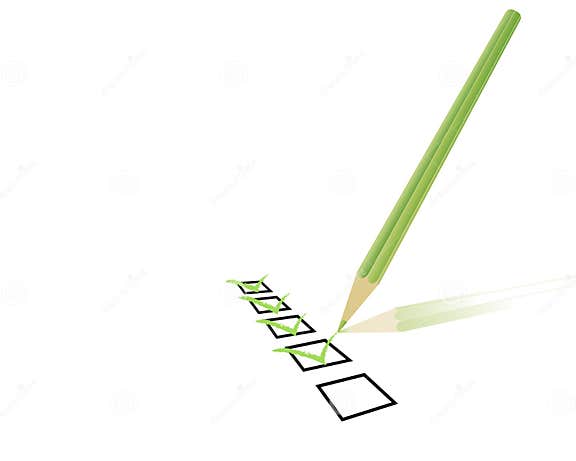 Tick mark stock vector. Illustration of notice, hoes, form - 8443751