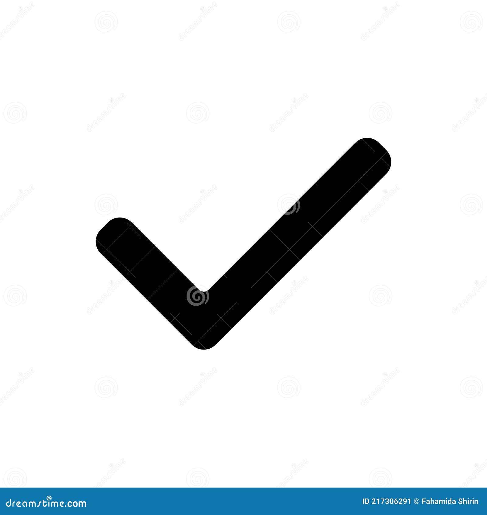 Tick Mark Icon Vector Graphic Stock Vector - Illustration of checkmark ...